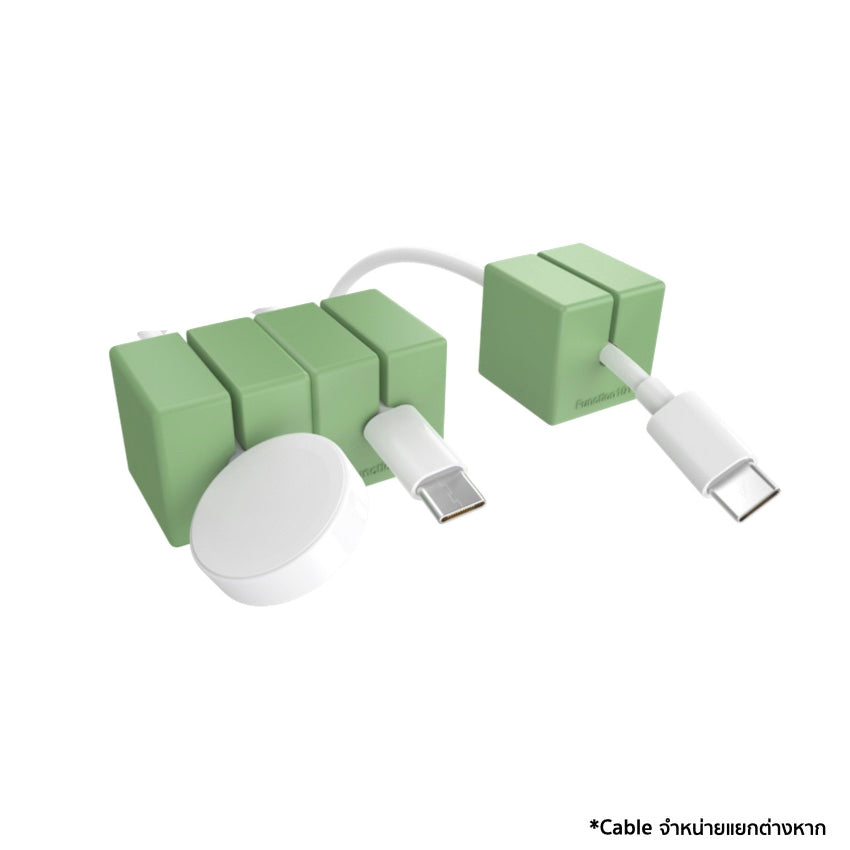 อุปกรณ์จัดการสายเคเบิล FUNCTION 101Cable Blocks (3 Pack) สี Green ...
